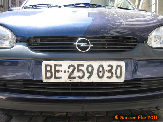 €uroplates License Plates | Europe | Switzerland | Bern