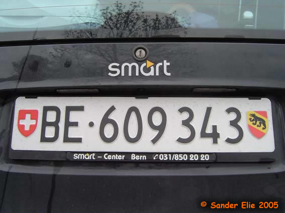 €uroplates License Plates | Europe | Switzerland | Bern
