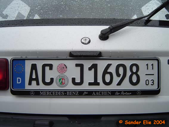 €uroplates License Plates | Europe | Germany