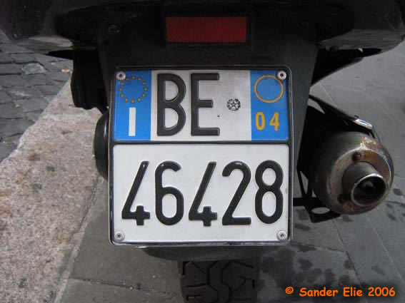€uroplates License Plates | Europe | Italy