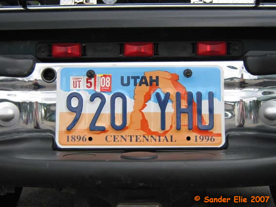 €uroplates License Plates | North America | United States of America | Utah